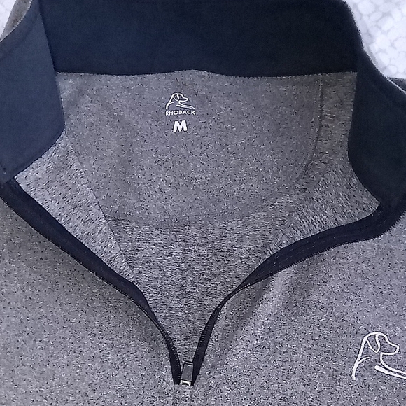 Rhoback | Shirts | Rhoback Mens Quarter Zipup Active Wear Shirt | Poshmark